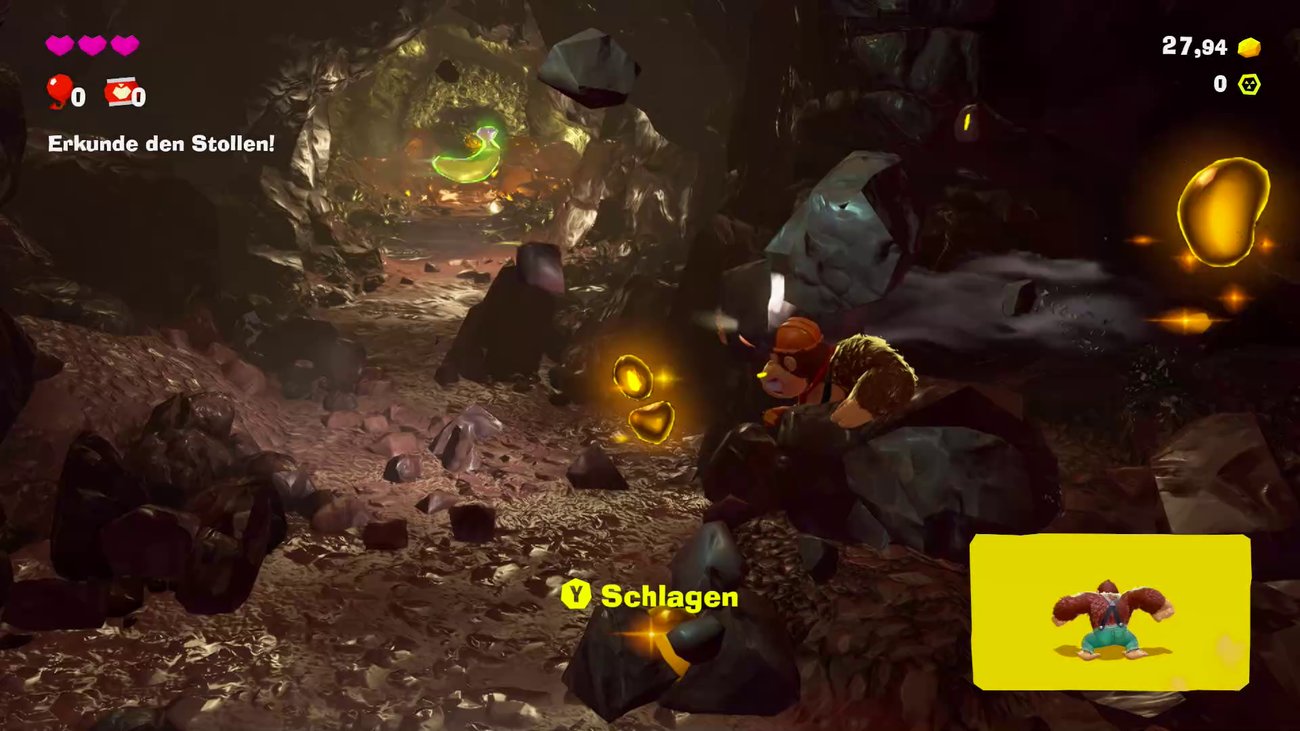 Donkey Kong Bananza: Goldene Bananen – Fundorte in der Übersicht