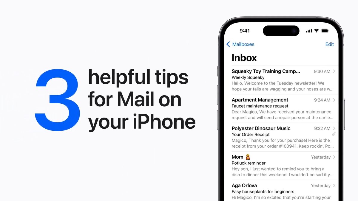 Apple Mail auf dem iPhone: 3 Tipps
