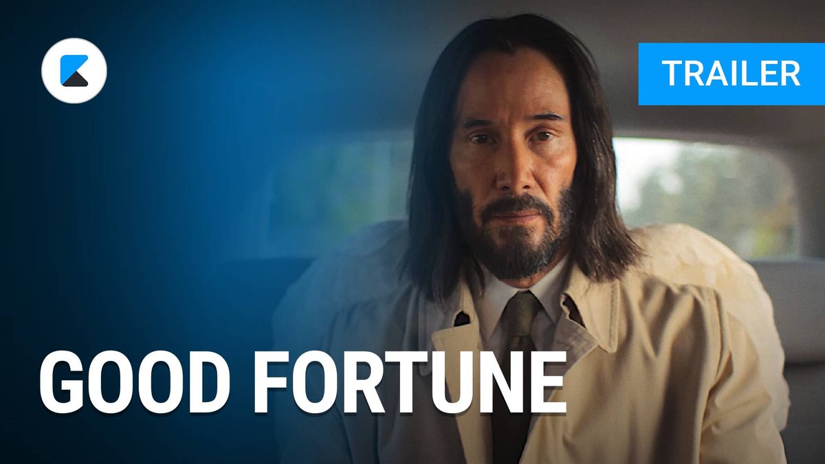 Keanu Reeves legt die Waffen nieder: Seht den Action-Star als Engel im ersten Trailer zu „Good ...