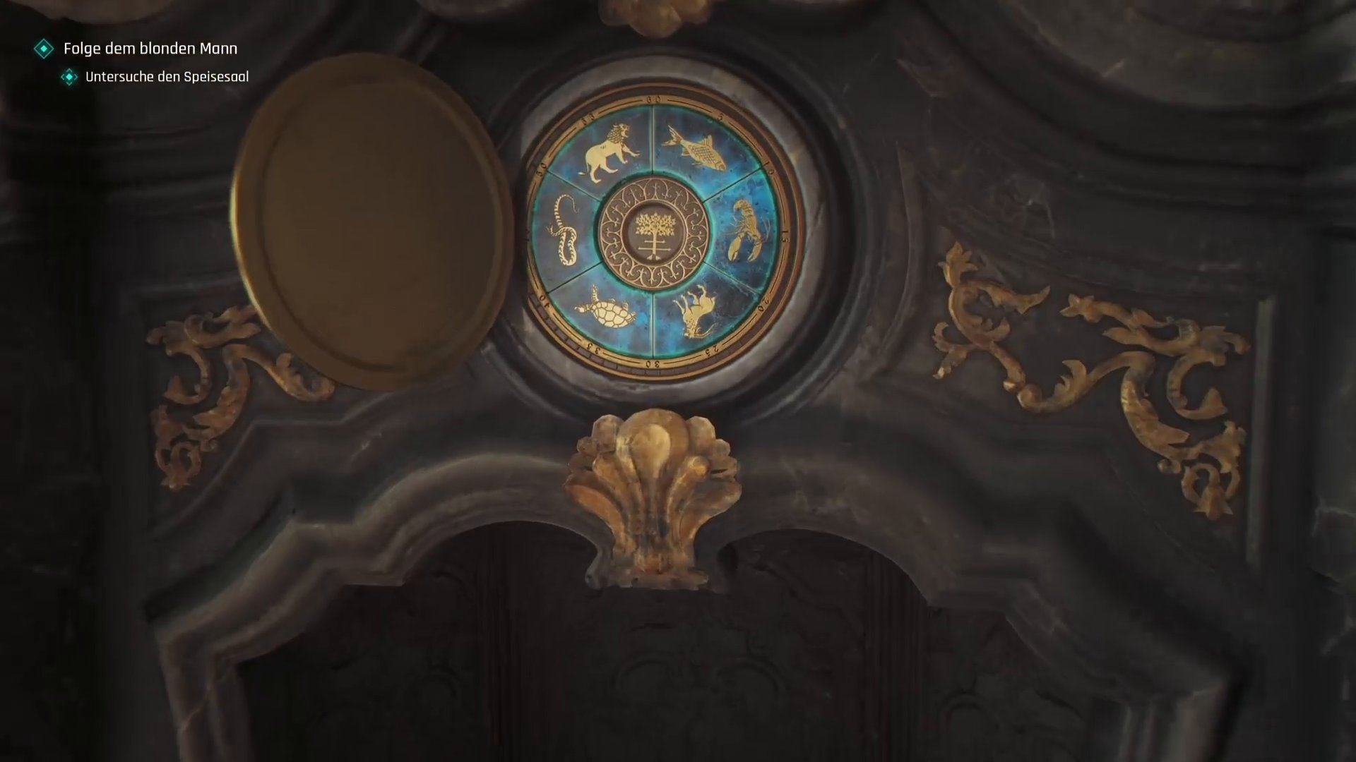 007 First Light: Solve the fireplace puzzle in the dining room ...