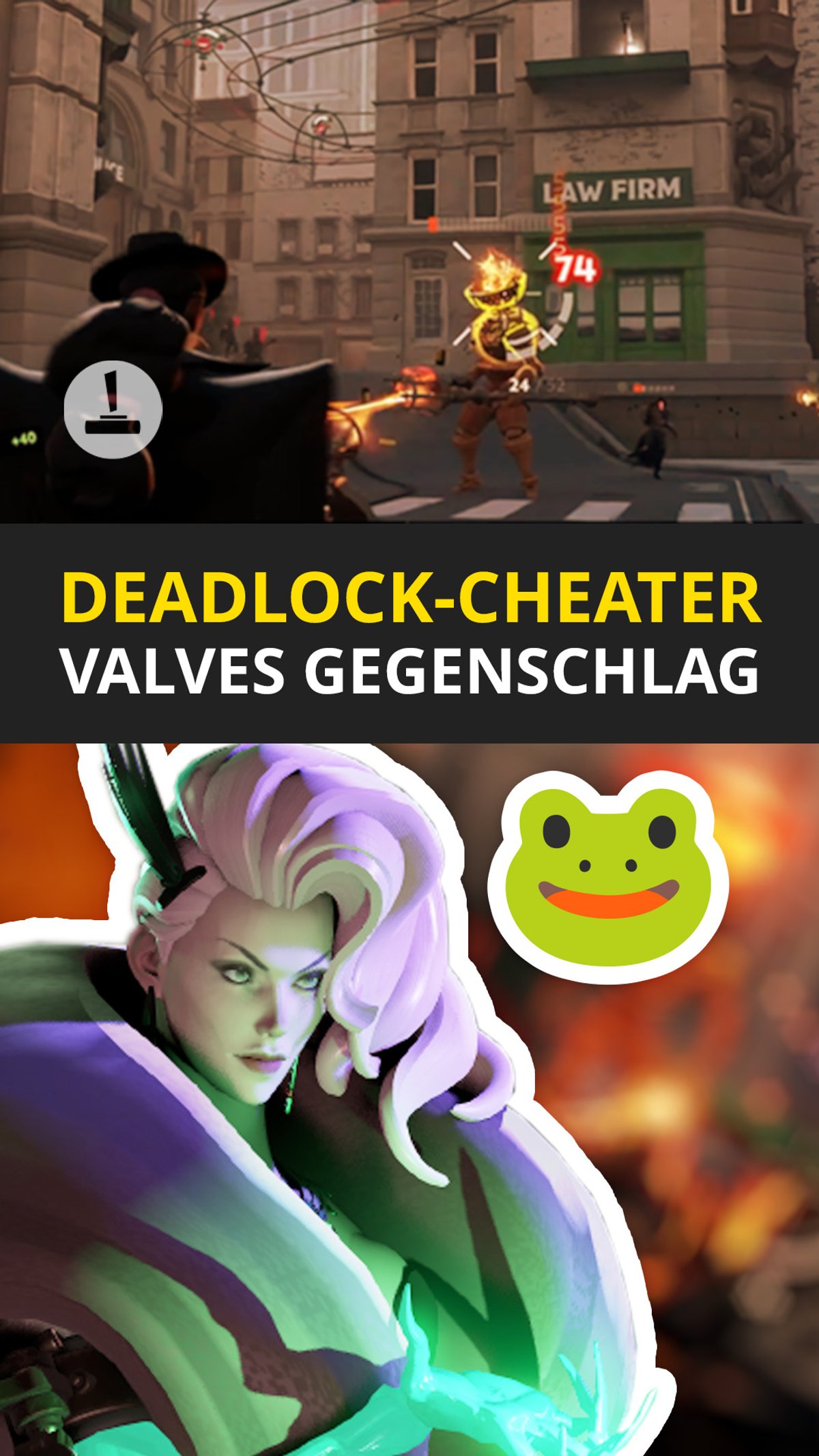 Valve gibt Schummlern in Deadlock was auf die Schenkel!
