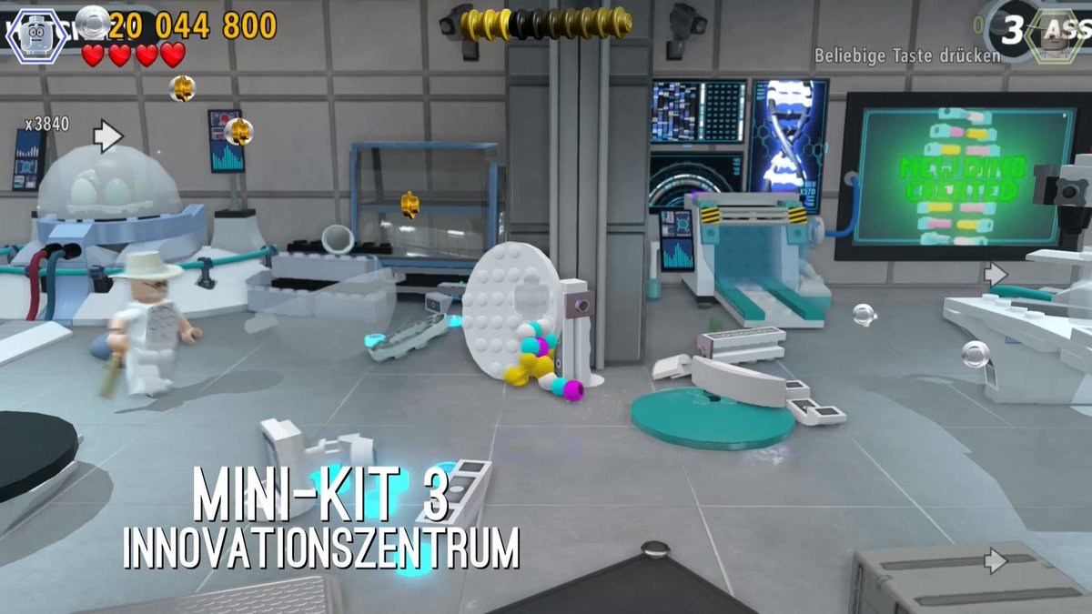 Lego Jurassic Park & World – Minikits in allen 4 Spielen finden