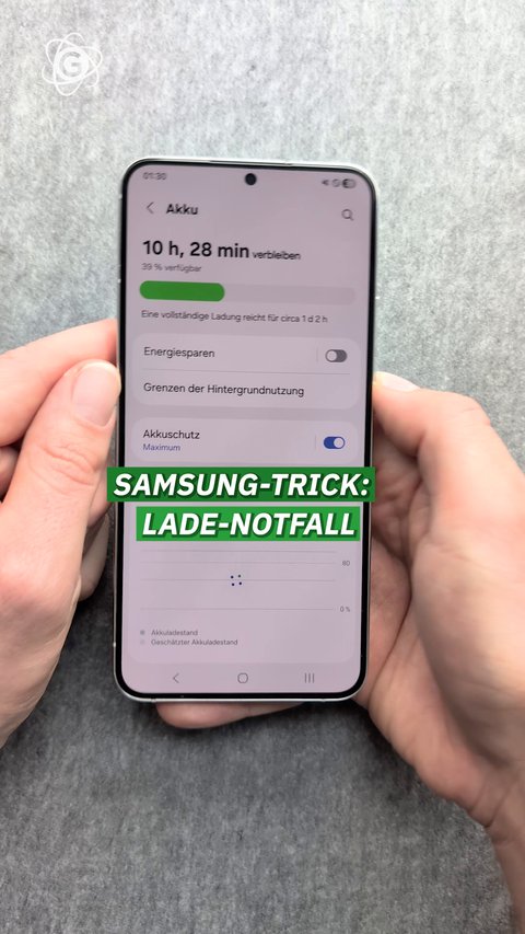 Wer ein Samsung-Handy hat, muss diese Lade-Einstellung ändern